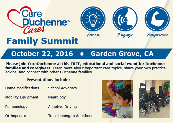 CureDuchenne Cares Hosts Inaugural Family Summit This October - Global ...