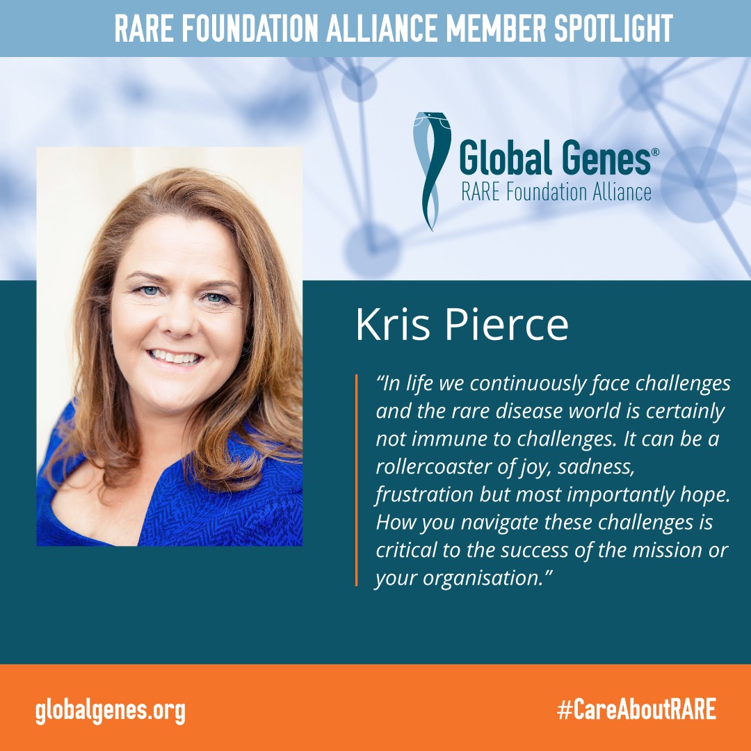 RARE Foundation Alliance Member Spotlight: Kris Pierce - Global Genes