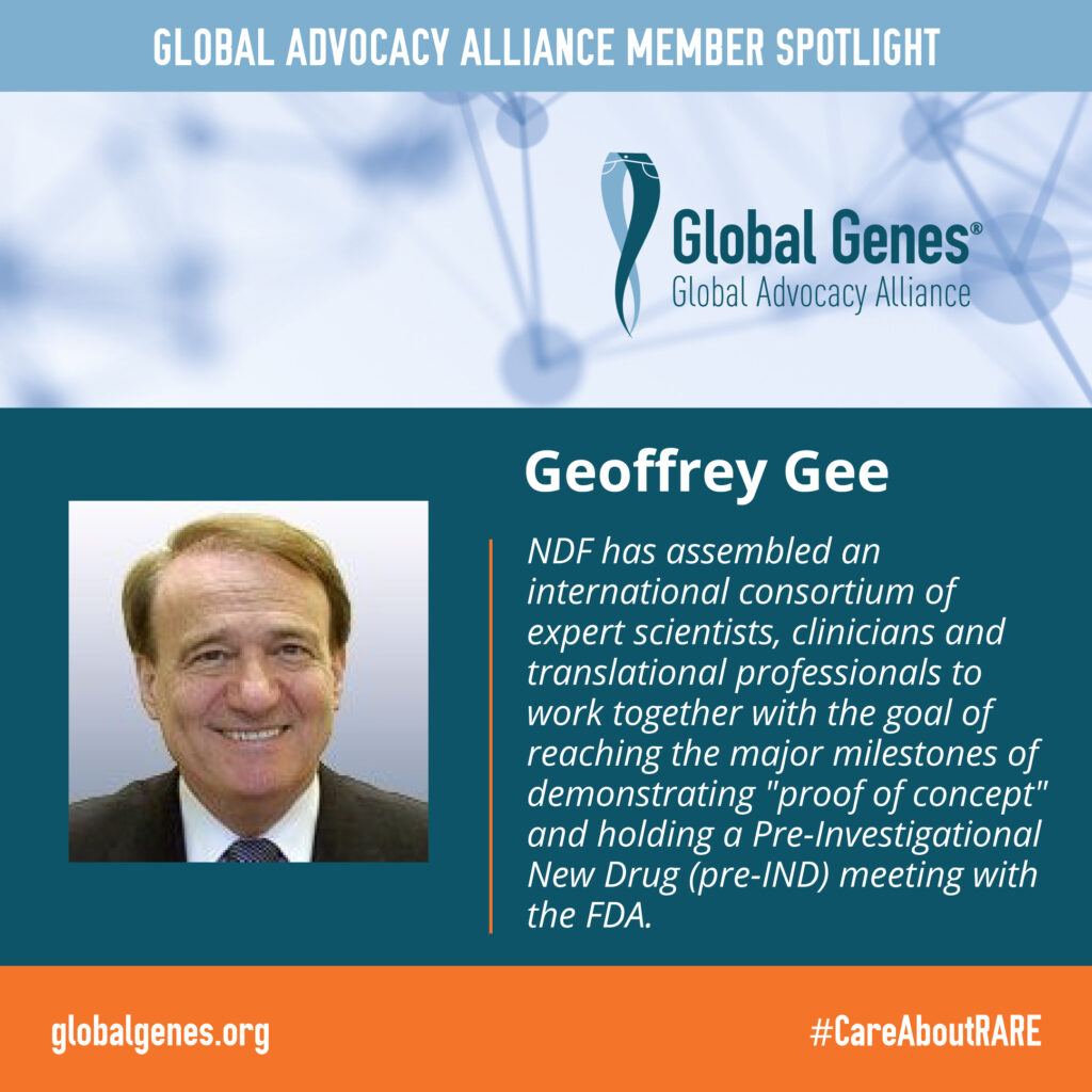 RARE Global Advocacy Alliance Member Spotlight: Geoffrey Gee - Global Genes